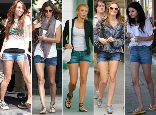 Calções roubam atenção no mundo da moda - MoveNotícias