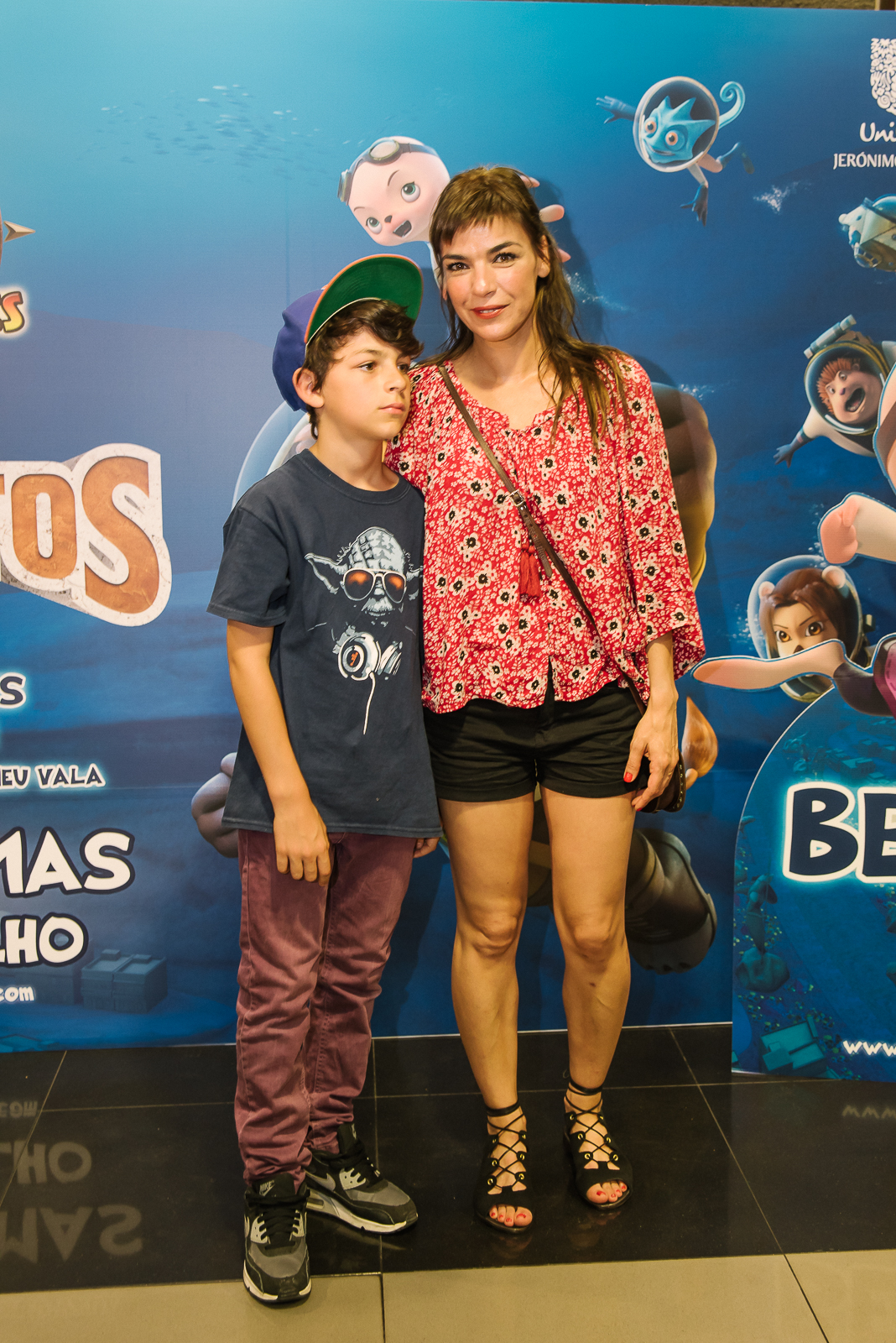 Famosos levam filhos ao cinema - MoveNotícias